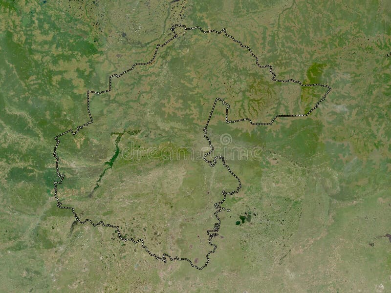 Tyumen , Russia. Low-res Satellite. No Legend Stock Illustration ...