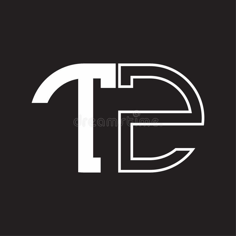 TZ Letter Logo Monogram with Oval Shape Negative Space Design Template ...