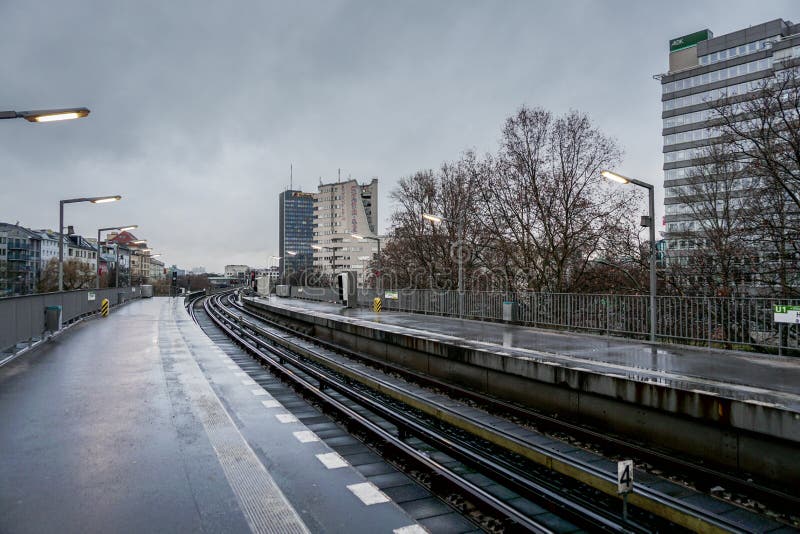 U-Bahn station editorial photography. Image of germany - 91777687