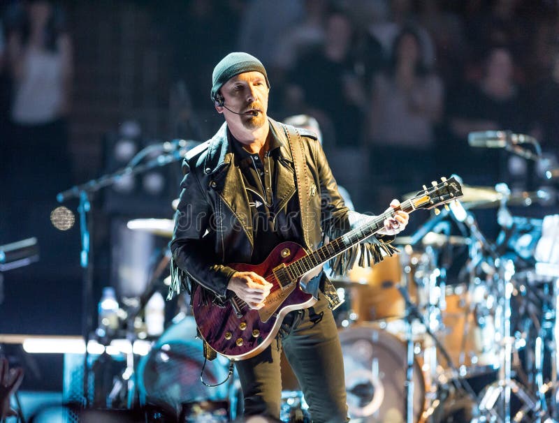 U2 in Concert at Madison Square Garden in New York Editorial Photo ...