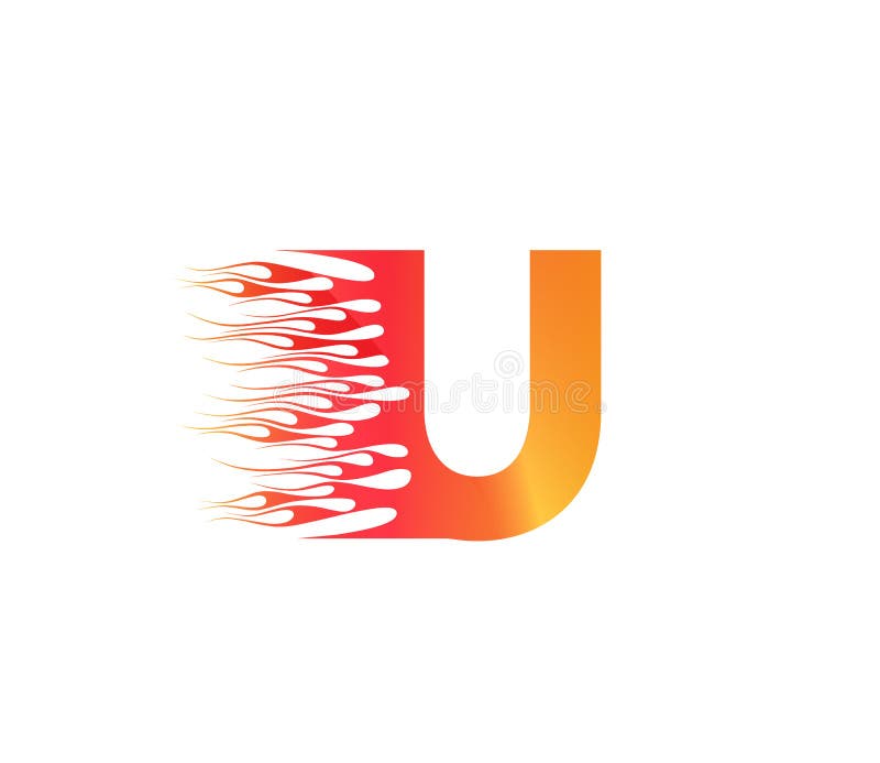 Letter U Fire Stock Illustrations – 180 Letter U Fire Stock ...