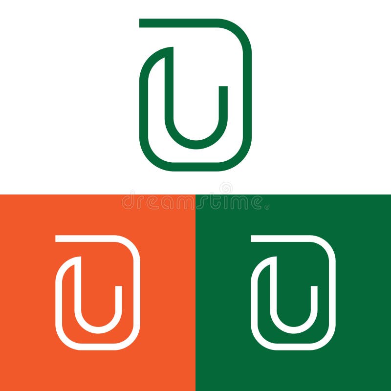 U Letter Logo Vector Template Abstract Monogram Symbol Stock Vector ...