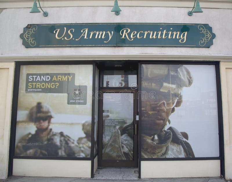 U.S. Army Recruiting Station in Lynbrook, New York Editorial Photo ...