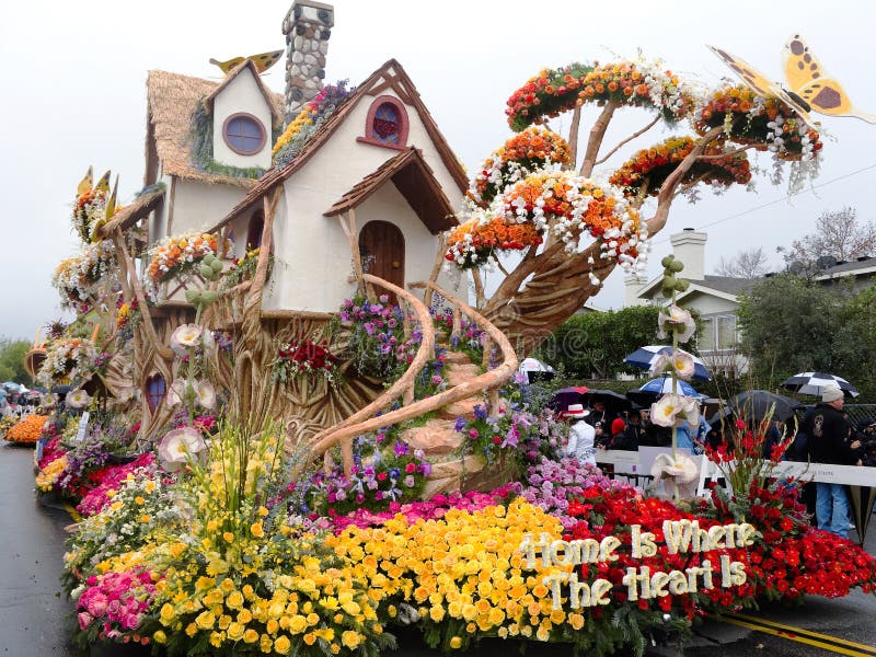 U.S. Bank S 2011 Rose Bowl Parade Float Editorial Stock Image - Image ...