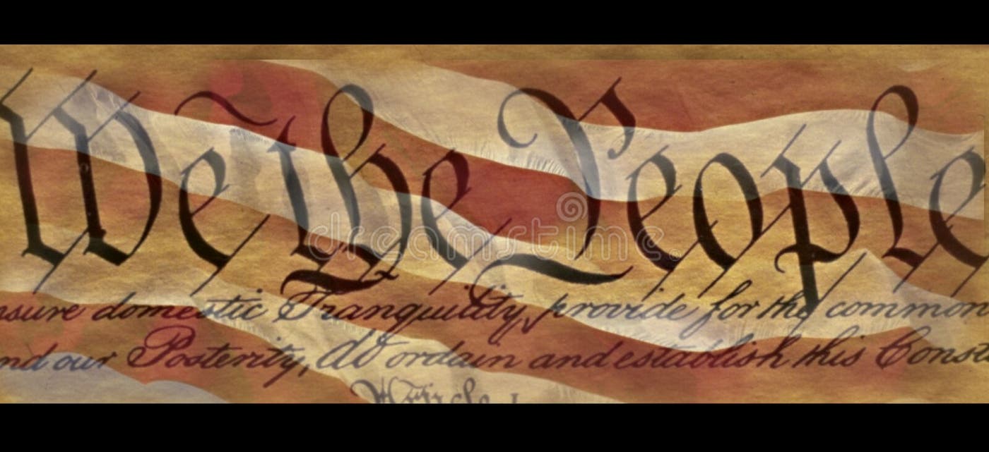 American Flag Preamble To Constitution Stock Photos - Free & Royalty ...