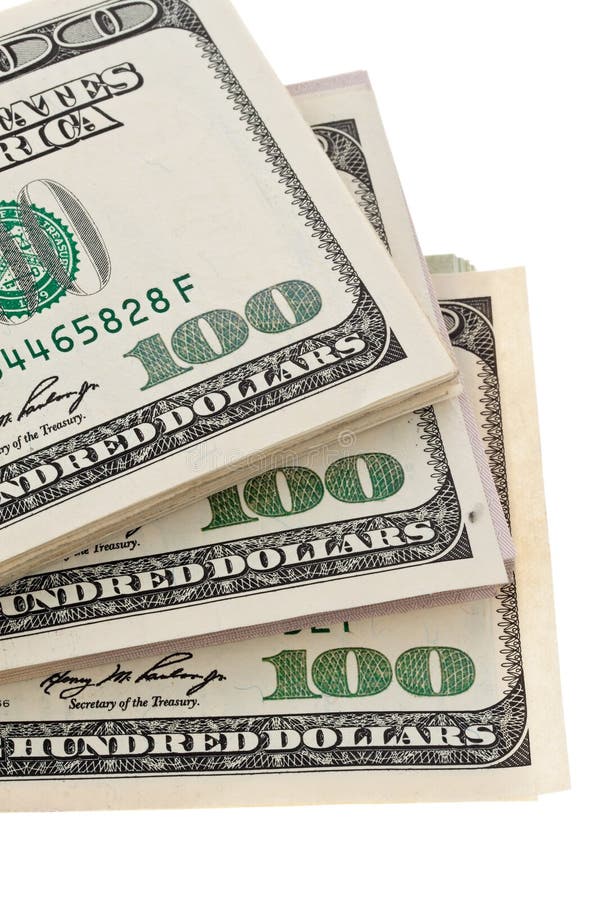 U.S. dollars banknotes stock photo. Image of deposit - 14812680