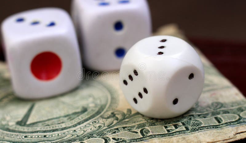 U.S stock image. Image of concept, dollar, betting, cube - 194753861