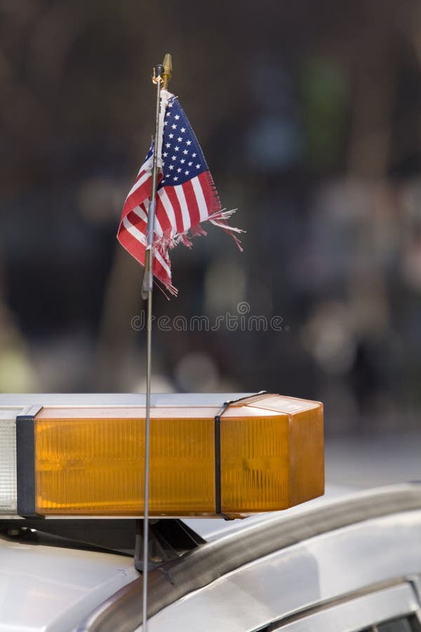 U.S. Flag on Official Car stock photo. Image of flag - 13476332