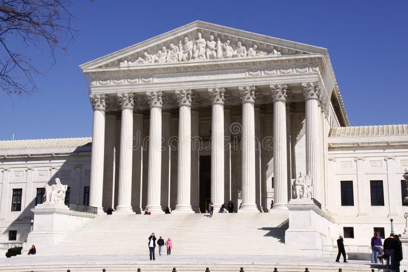 Der Capitol- Hilltageswashington Dc Des Obersten Gerichts Der USA ...