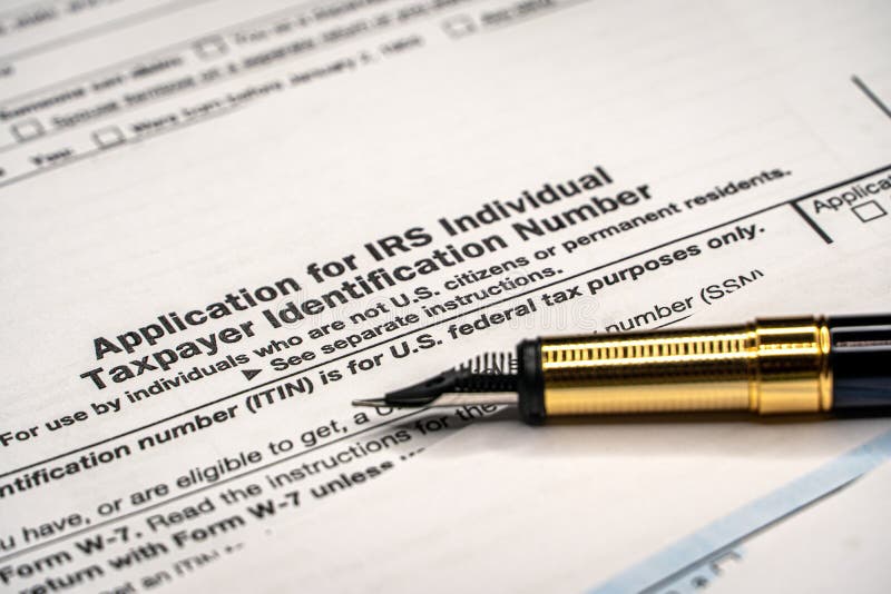 U.S Individual Income Tax Return. Background Editorial Photography ...