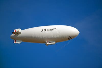 U.S. Navy Blimp in Flight editorial photo. Image of craft - 28116216