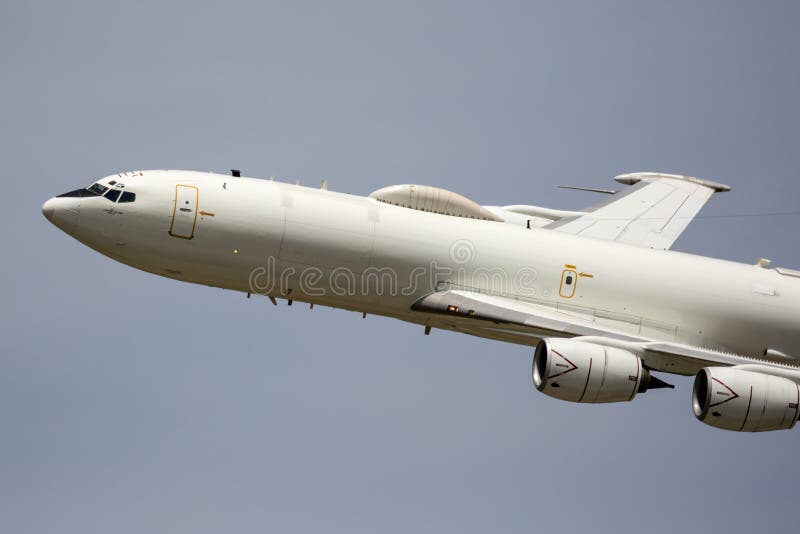 US Navy E-6 Mercury Airborne Command Post Editorial Stock Image - Image ...