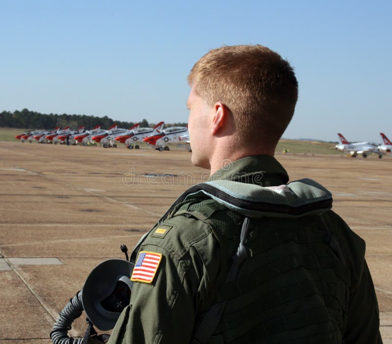 Navy jet pilot stock photo. Image of pilot, aviator, officer - 5261724