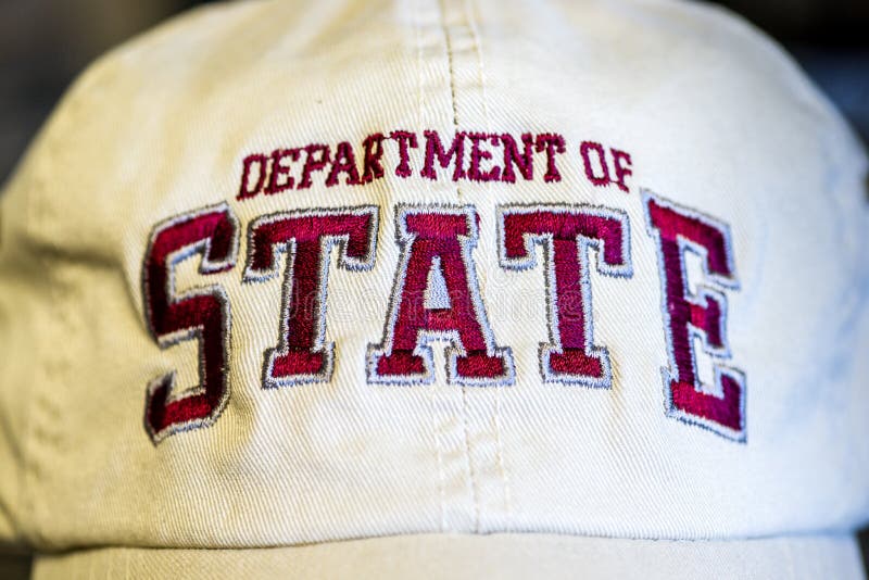 U.S. State Department hat editorial image. Image of state - 82737150