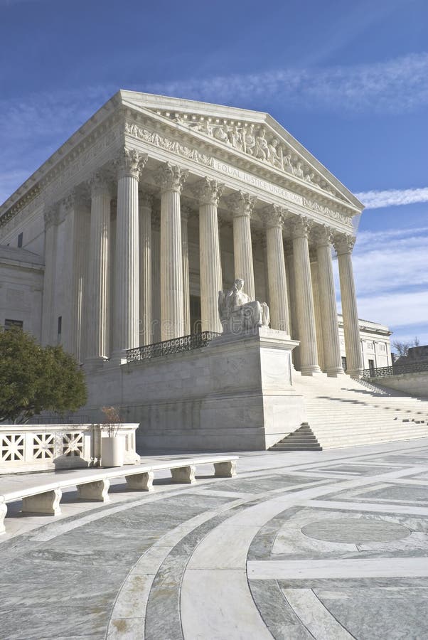 Supreme Court Building stock photo. Image of amendment, justices - 61436