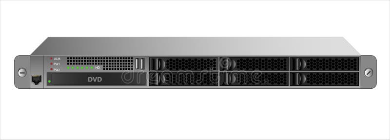 Monitor stock vector. Illustration of drive, cathode, interface - 3995767