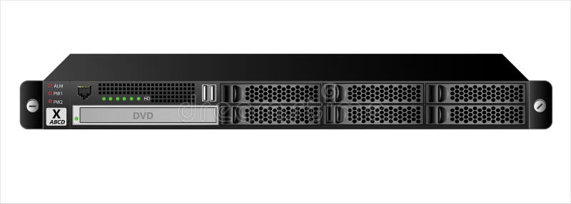 The 1u Server for Mounting into a 19 Inch Rack with Six 2.5 Inch Hard ...