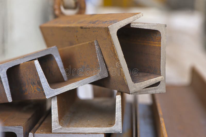 U-shaped Bars stock photo. Image of plant, profile, metal - 43914014