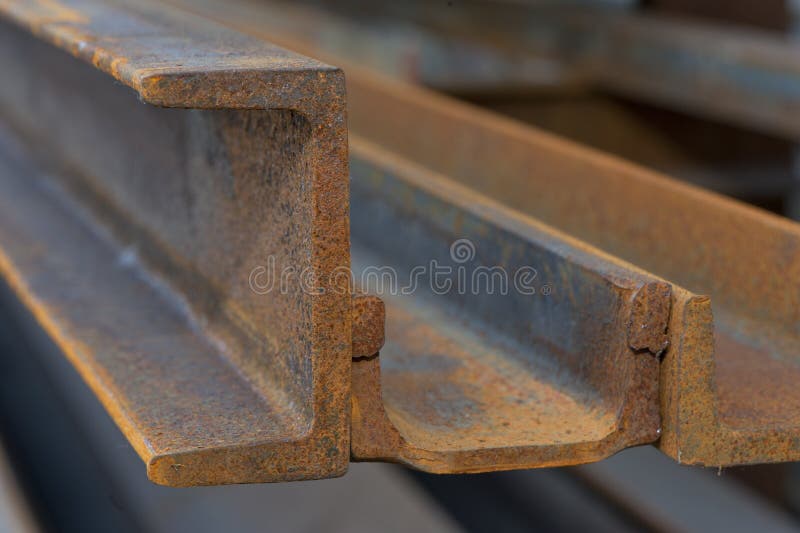 U Steel Bars stock photo. Image of texture, steel, long - 37654050