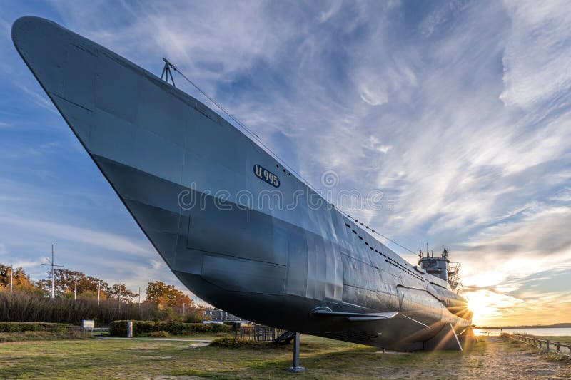 U995 submarine editorial stock photo. Image of wwii - 346590428