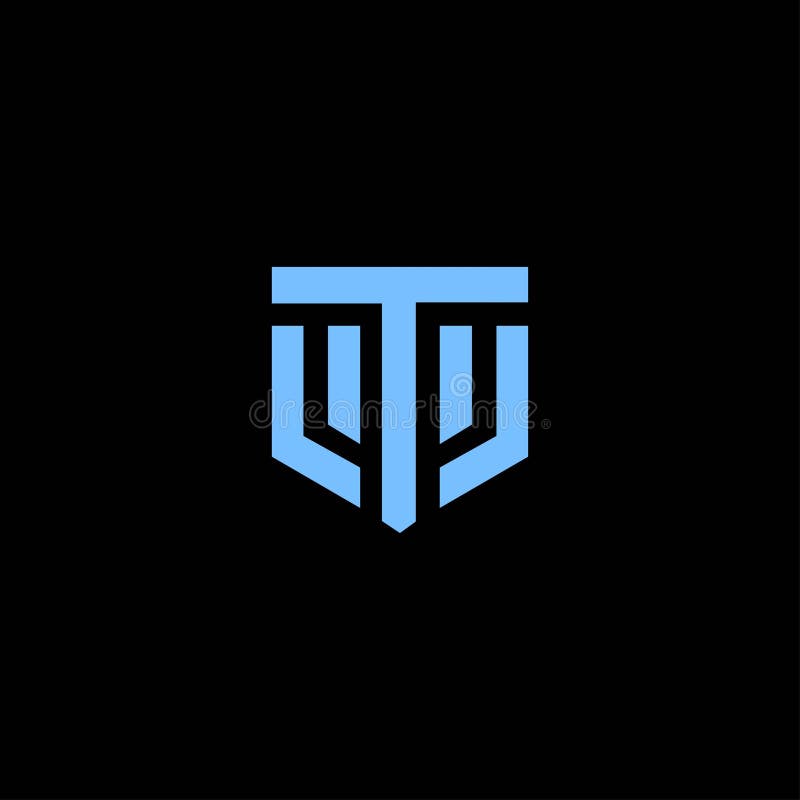 U T vector art icon logo stock vector. Illustration of idea - 336317930