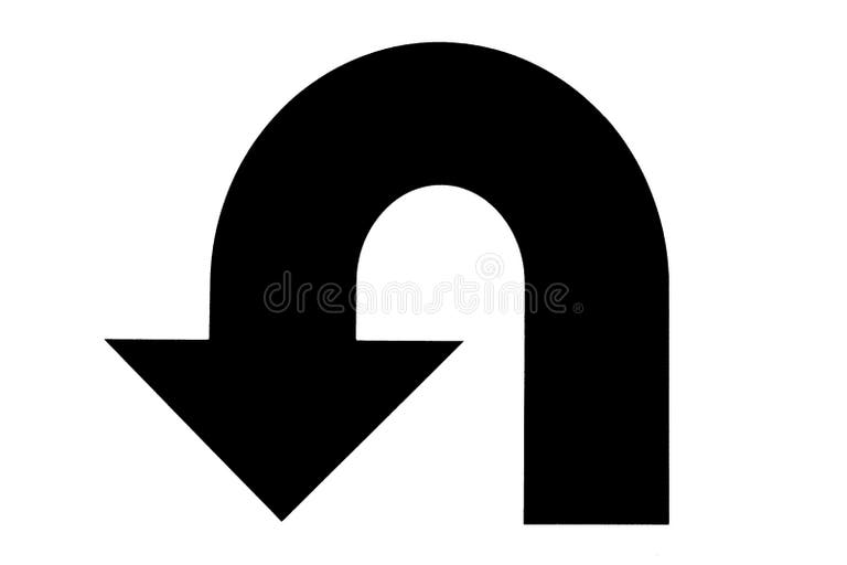 Sharp Turn Arrow Stock Illustrations – 290 Sharp Turn Arrow Stock ...