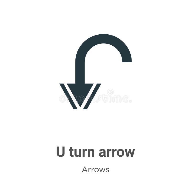 U Turn Arrow Vector