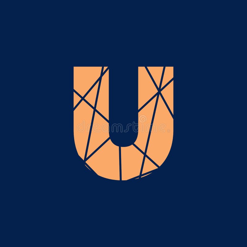 U Typography Text Vector Logo,Â or Symbol Design. U Text Texture ...