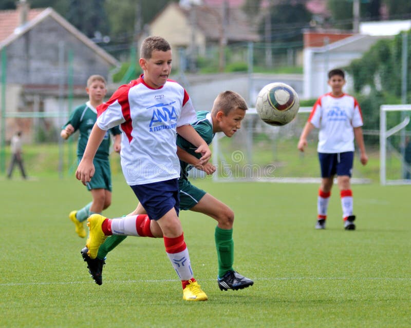 U13 soccer game editorial stock image. Image of playing - 15938129