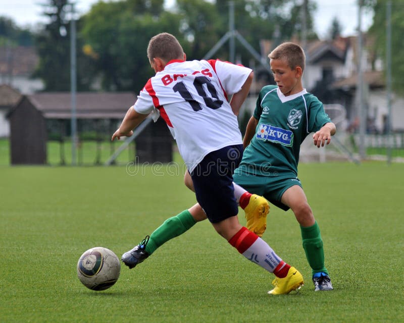 U13 soccer game editorial stock image. Image of barcs - 15938204