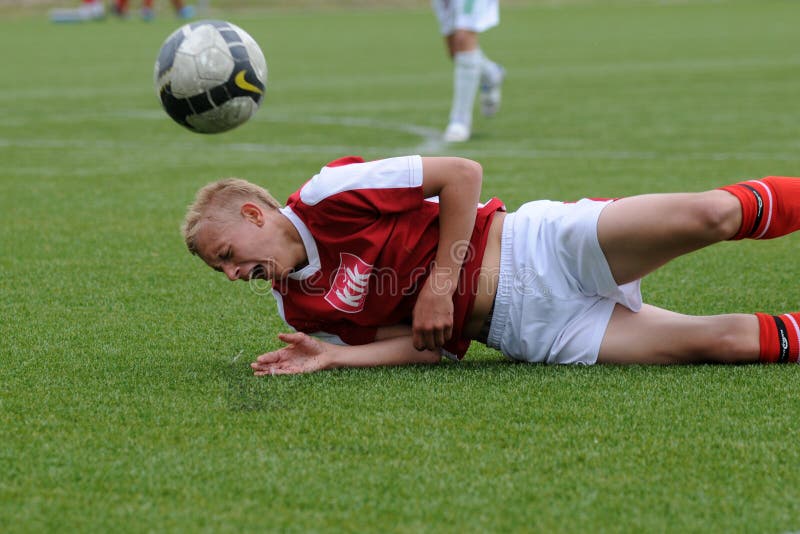 U15 soccer game editorial stock photo. Image of peter - 14263423