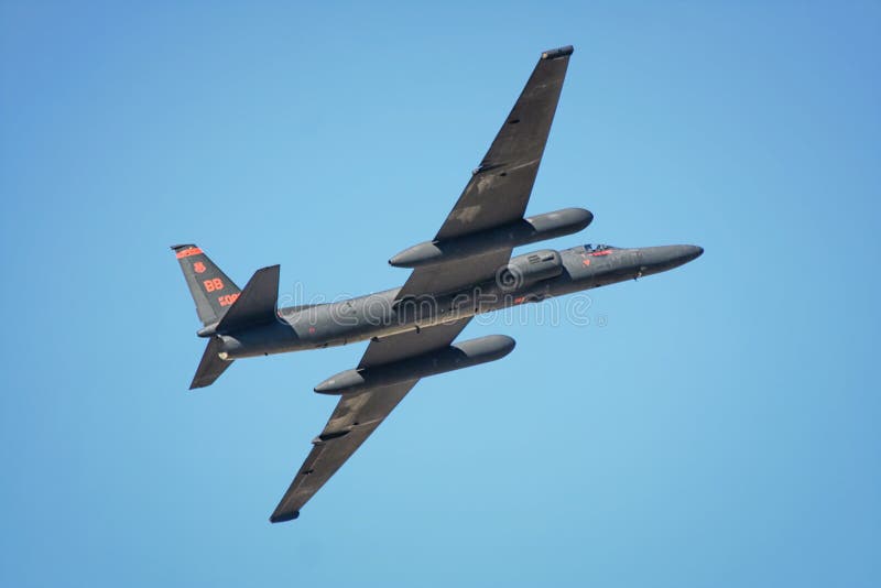 U2 Reconnaissance Aircraft editorial stock image. Image of force - 26972069