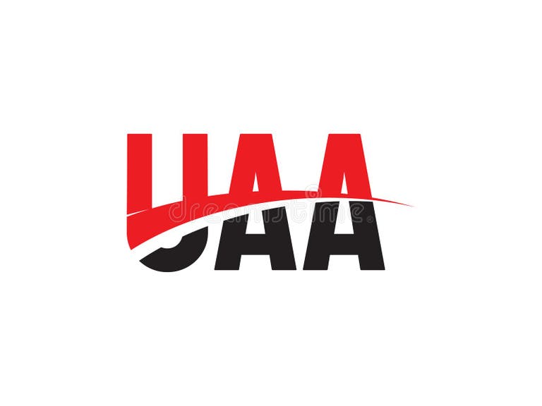 UAA Letter Initial Logo Design Vector Illustration Stock Vector ...