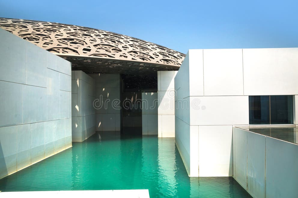 The Louvre Abu Dhabi Atrium View Editorial Photography - Image of ...