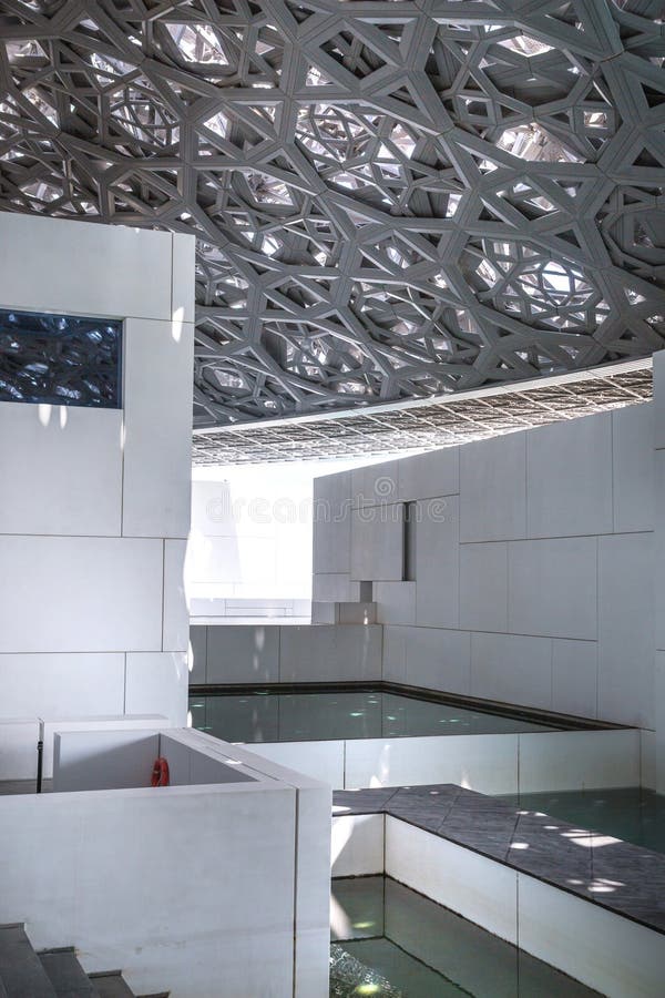 The Louvre Abu Dhabi Atrium View Editorial Photography - Image of dhabi ...