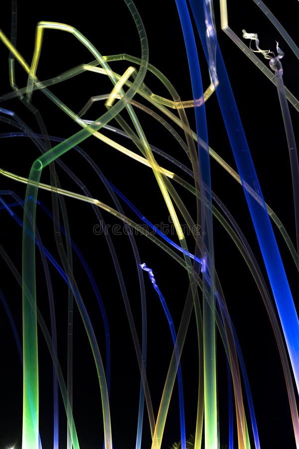 UAE - Abu Dhabi - Samaliyah Island - Manar Abu Dhabi - Pillars that ...