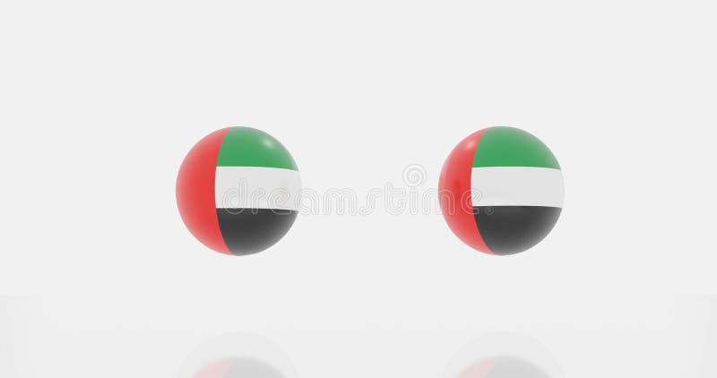 UAE Countries Flag Icon or Symbols Stock Illustration - Illustration of ...