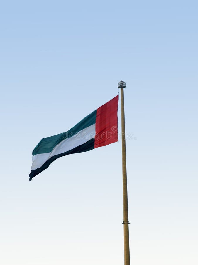 Uae Flag stock photo. Image of union, stripes, house - 12261288