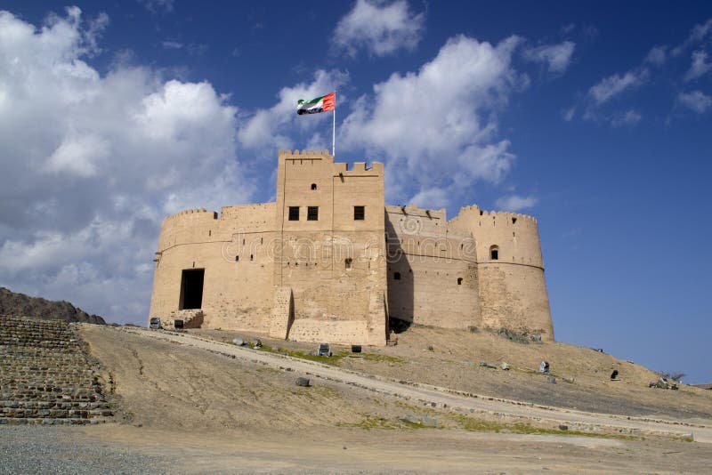 UAE Fort stock image. Image of building, stone, fort - 38214897