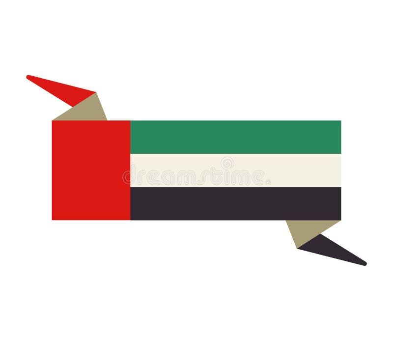 Uae national day flag sign stock vector. Illustration of arabic - 294695205