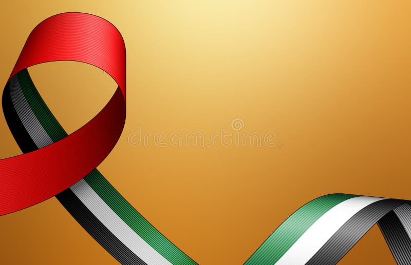 Uae Flag Ribbon Stock Illustrations – 970 Uae Flag Ribbon Stock ...