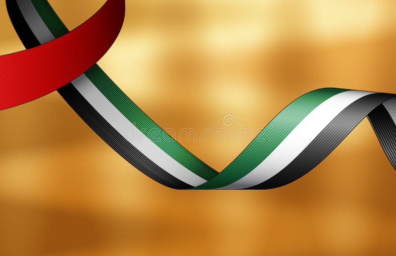 Uae Flag Ribbon Stock Illustrations – 1,069 Uae Flag Ribbon Stock ...