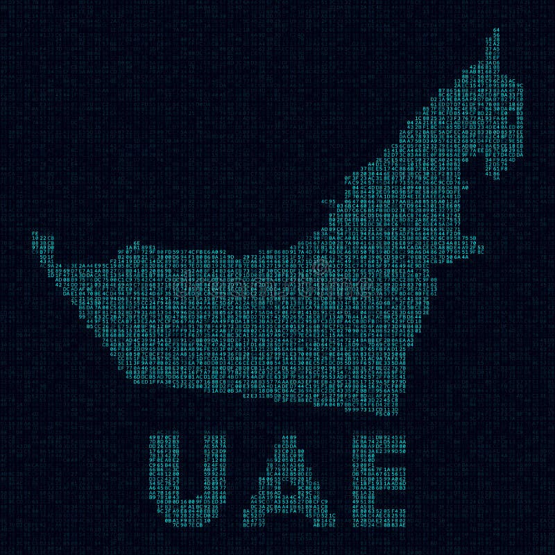 UAE tech map. stock vector. Illustration of code, border - 178465269