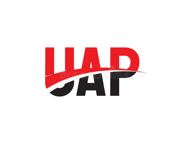 UAP Letter Initial Logo Design Vector Illustration Stock Vector ...