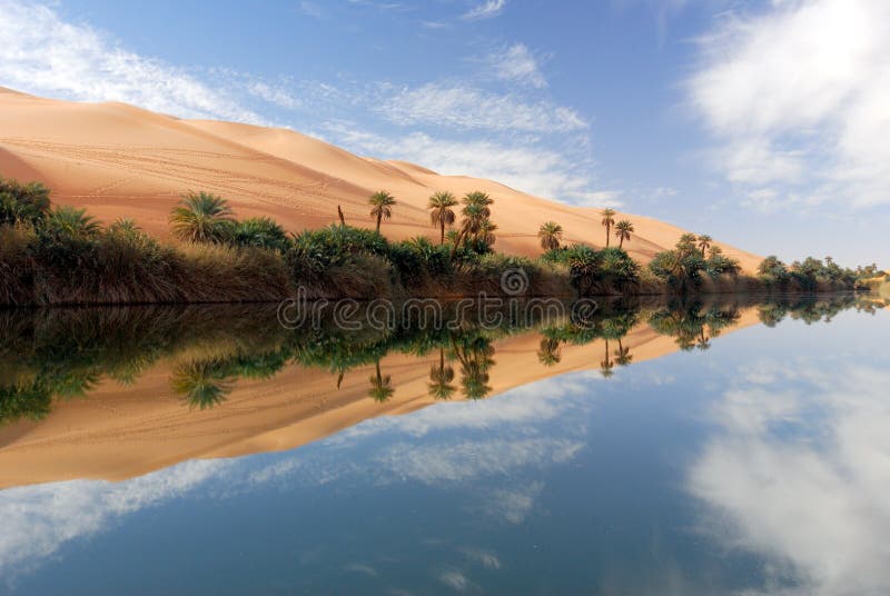 Ubari Oasi, Fezzan, Libya stock photo. Image of background - 87153420