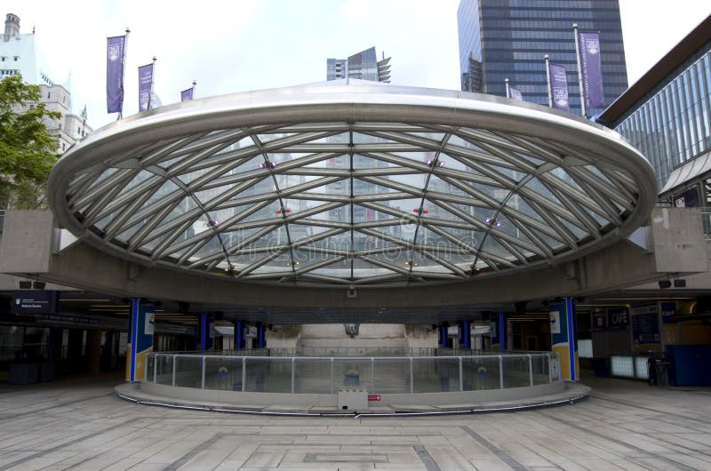 UBC Robson Square Nel Centro Di Vancouver Fotografia Editoriale ...