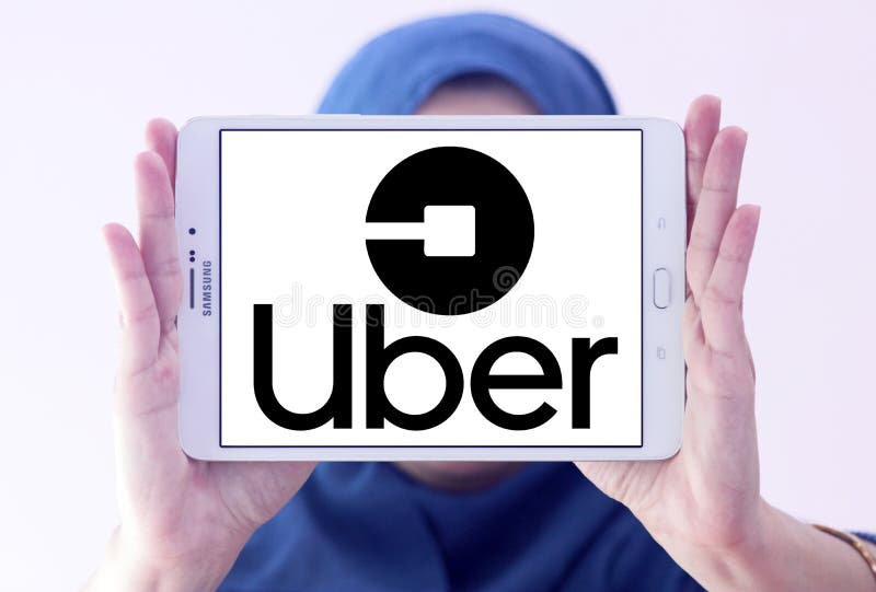Uber logo editorial stock photo. Image of online, smartphone - 301376173