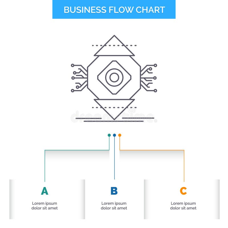 Ubicomp, Computing, Ubiquitous, Computer, Concept Business Flow Chart ...