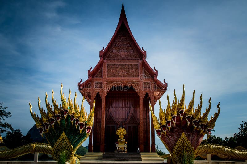 Ubosot stock photo. Image of teak, architecture, roofing - 58005234