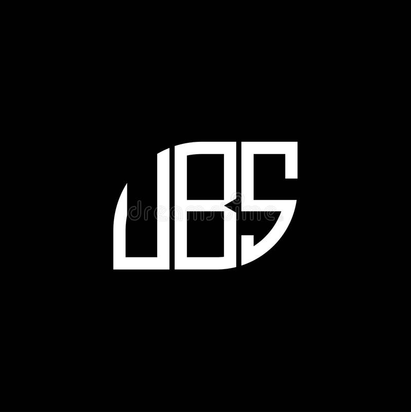 UBS Letter Logo Design on Black Background. UBS Creative Initials ...
